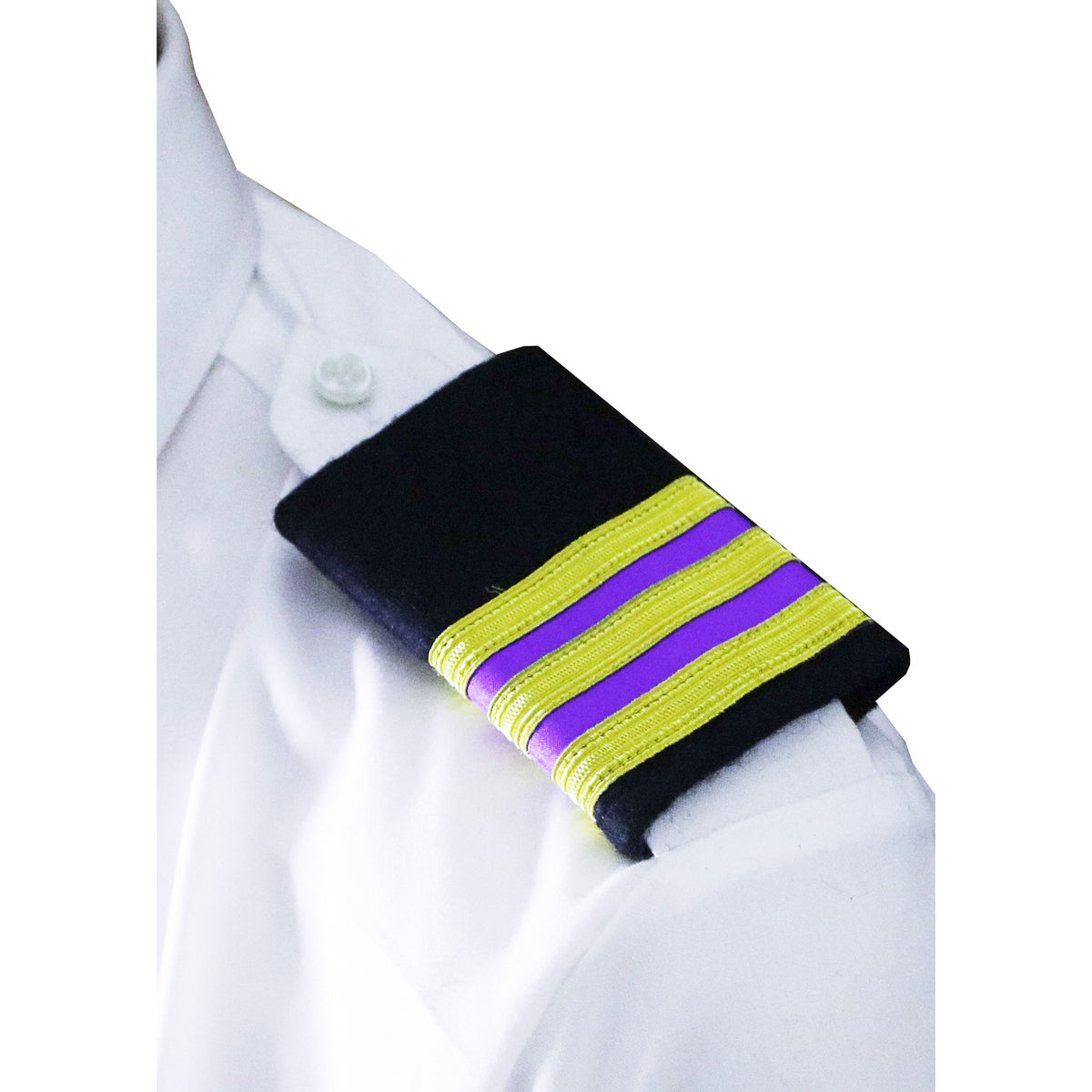 Professional Mariner Epauletes-3 bars-Second Engineer-Blazer Cloth ...