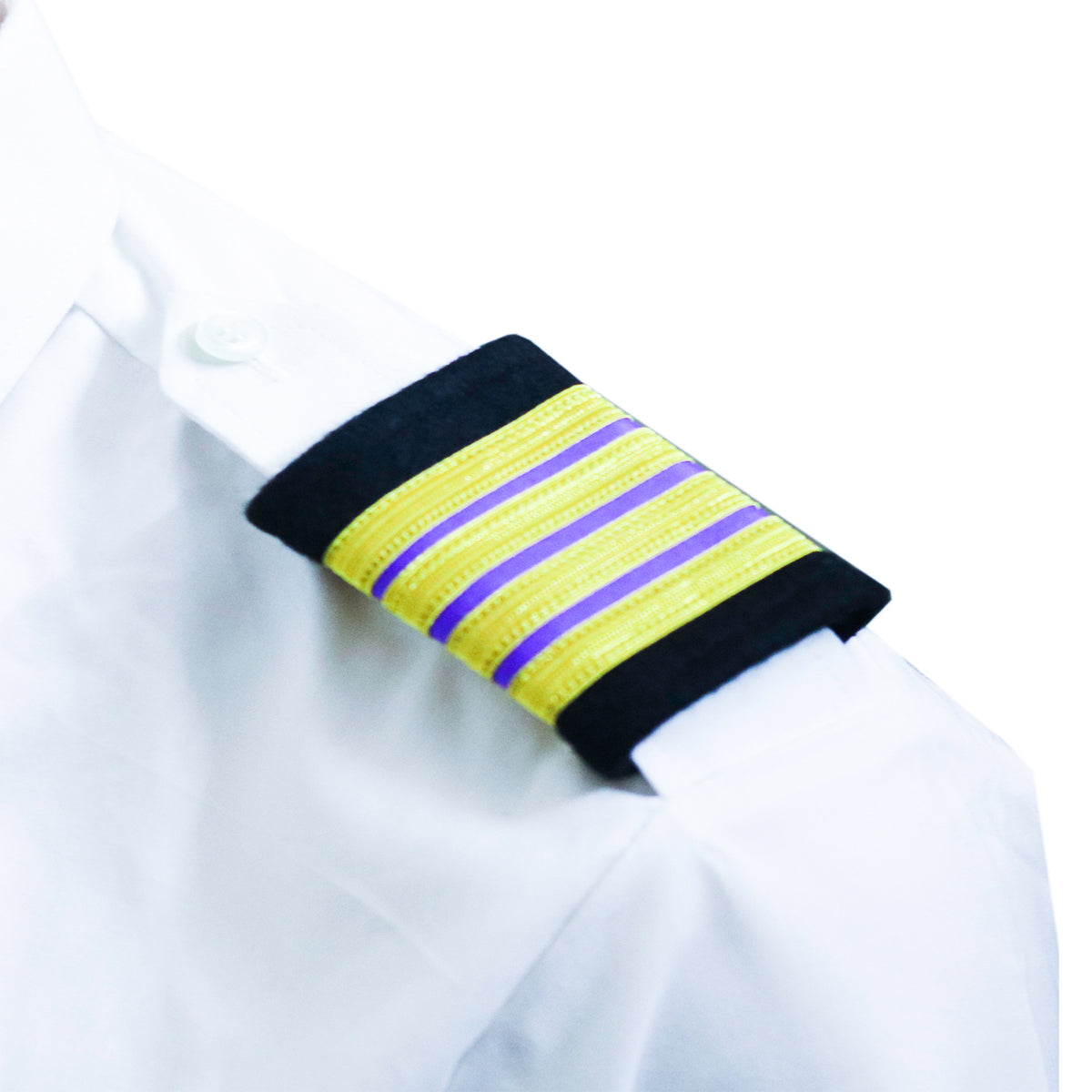 Professional Aviation Epauletes- Senior Engineer -4 stripes-Blazer clo ...